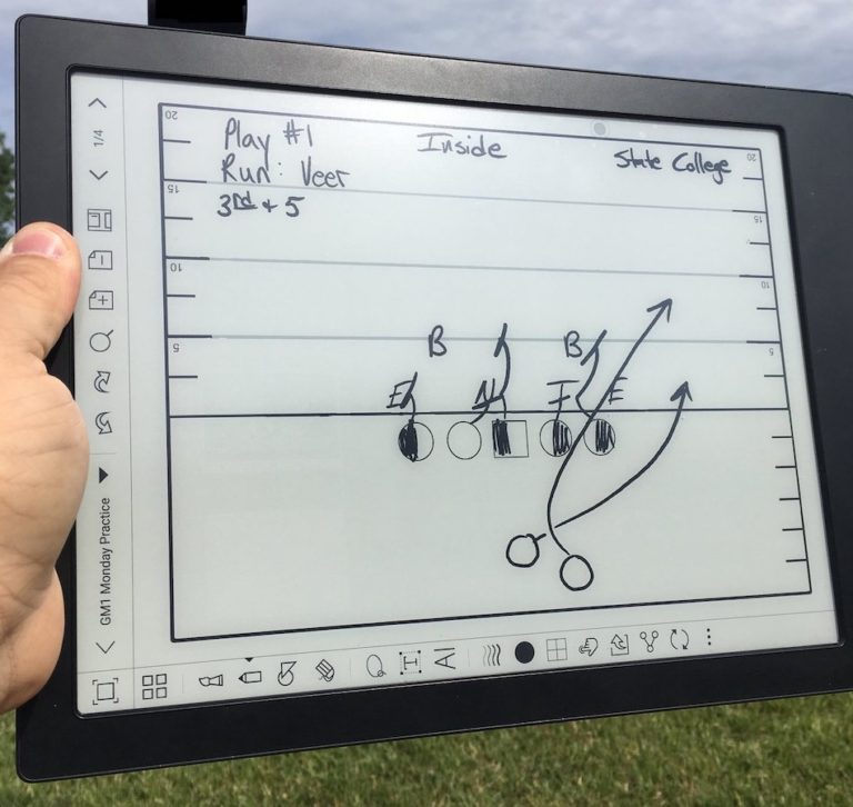 The Coachpad – Technology to help coaches.